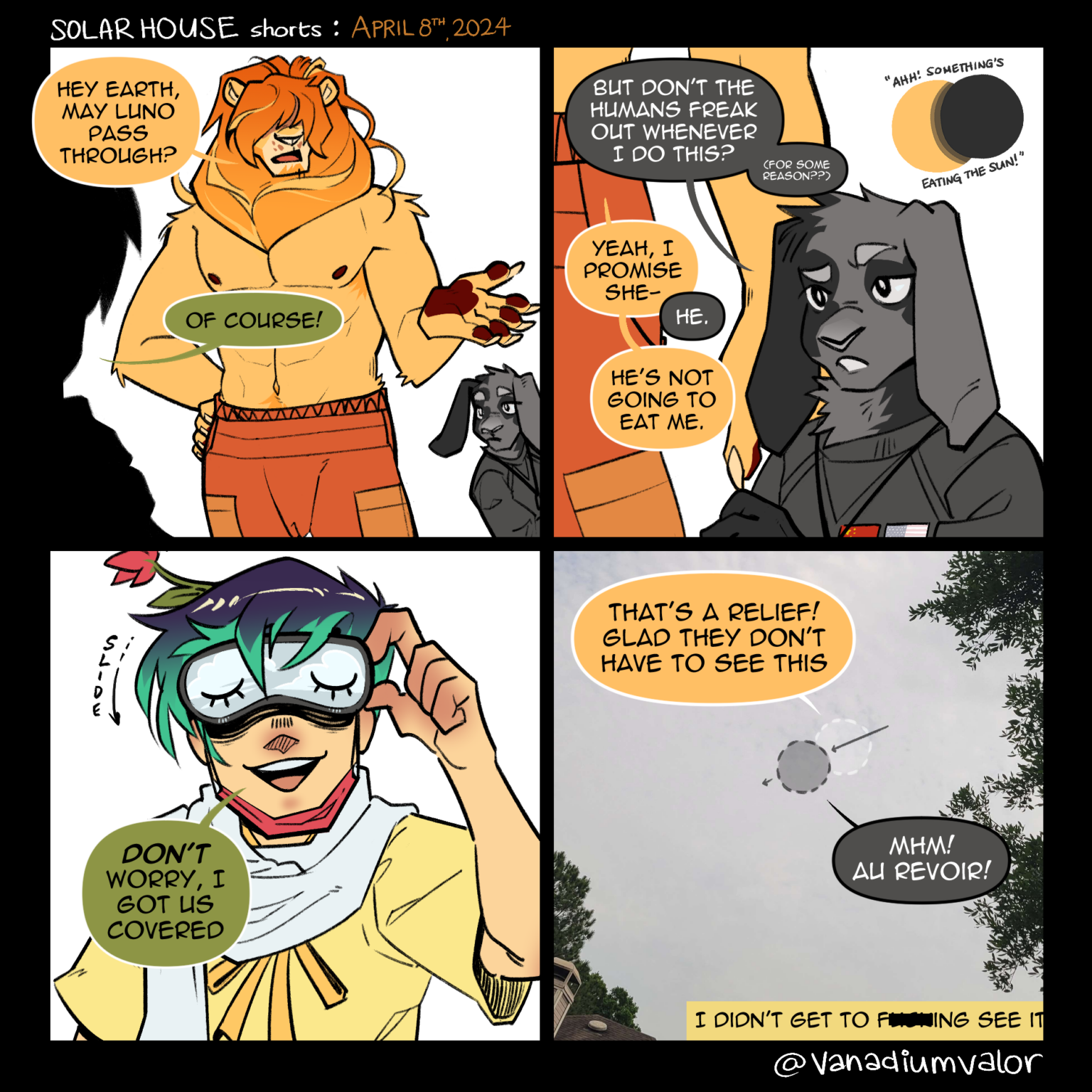SOLAR HOUSE – A Furry Webcomic About the Solar System